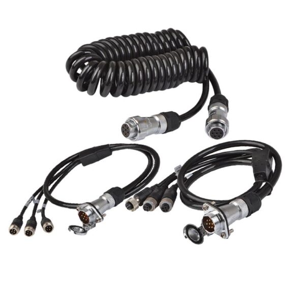 7pin Trailer Cable Set For 3 Cameras | New Transvision Technlogy Co ...
