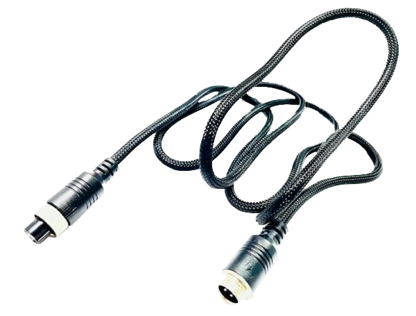 4pin DIN JACK Braided Extension Cable | New Transvision Technlogy Co ...