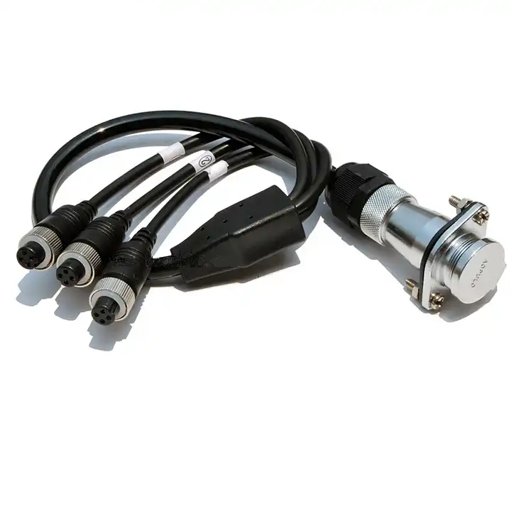 7pin Aopulo Male To 2CH 4pin Female | New Transvision Technlogy Co ...